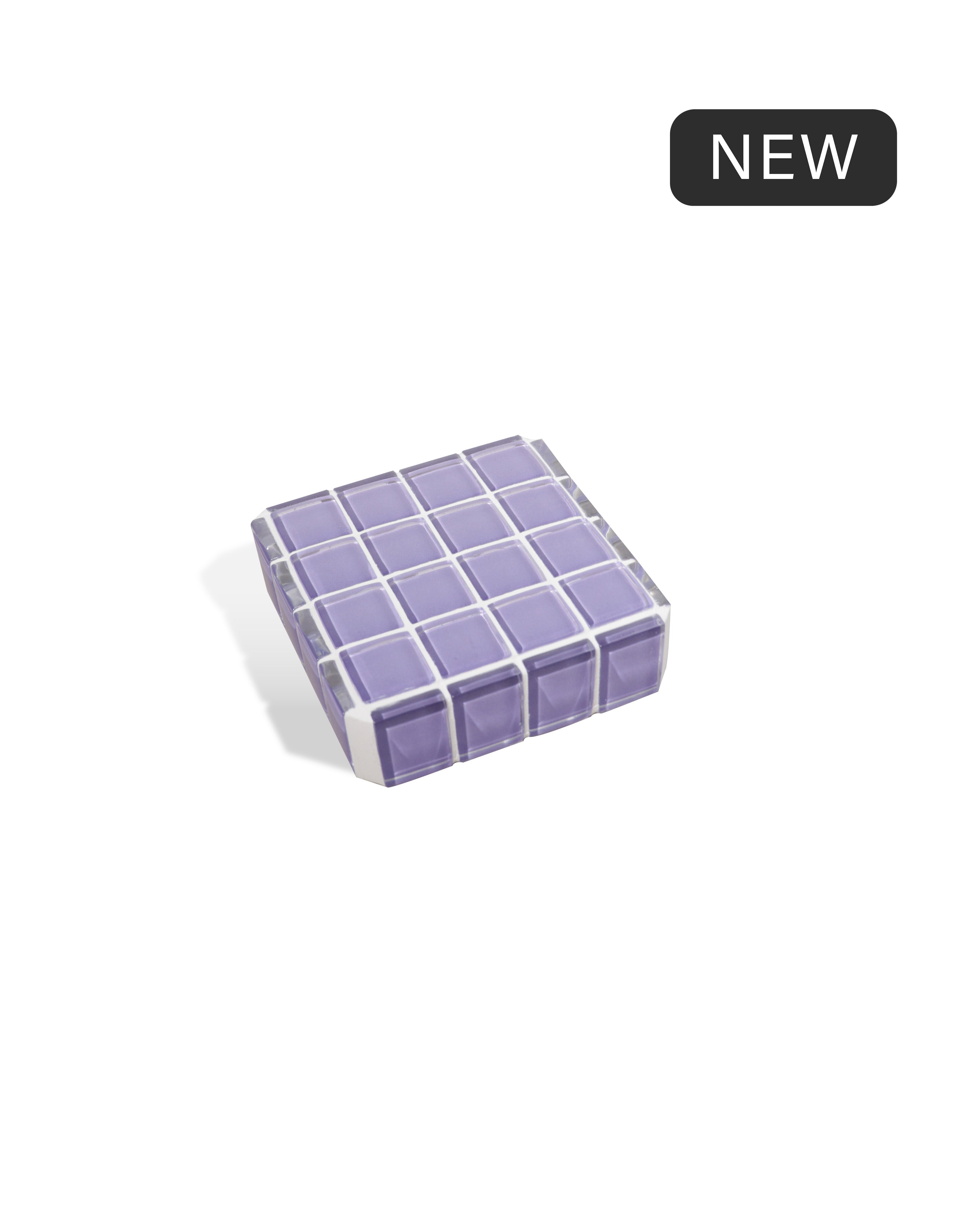 GLASS TILE CUBE - It's Lilac – Subtle Art Studios
