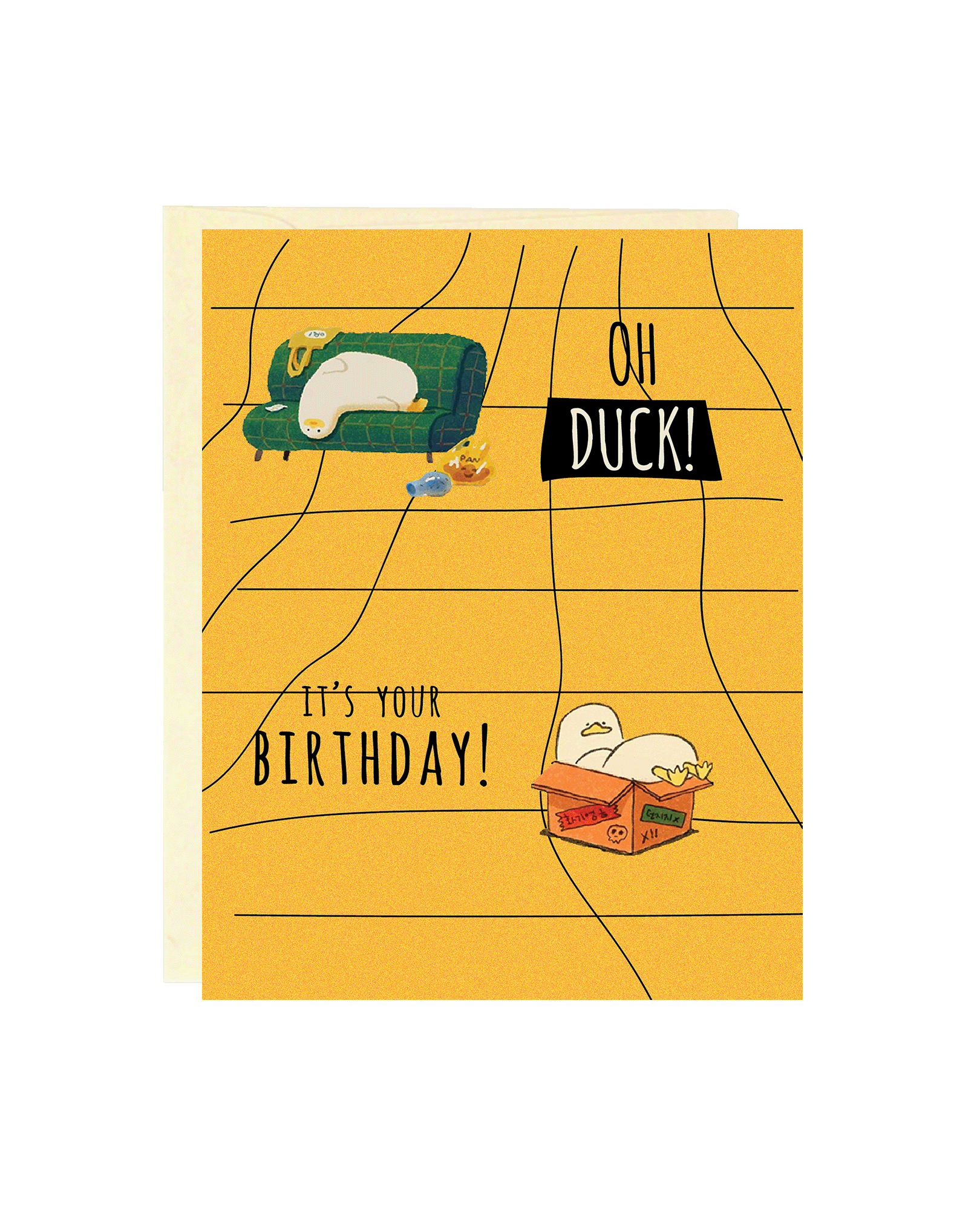 BIRTHDAY CARD - "Oh Duck!" series - 01 – Subtle Art Studios