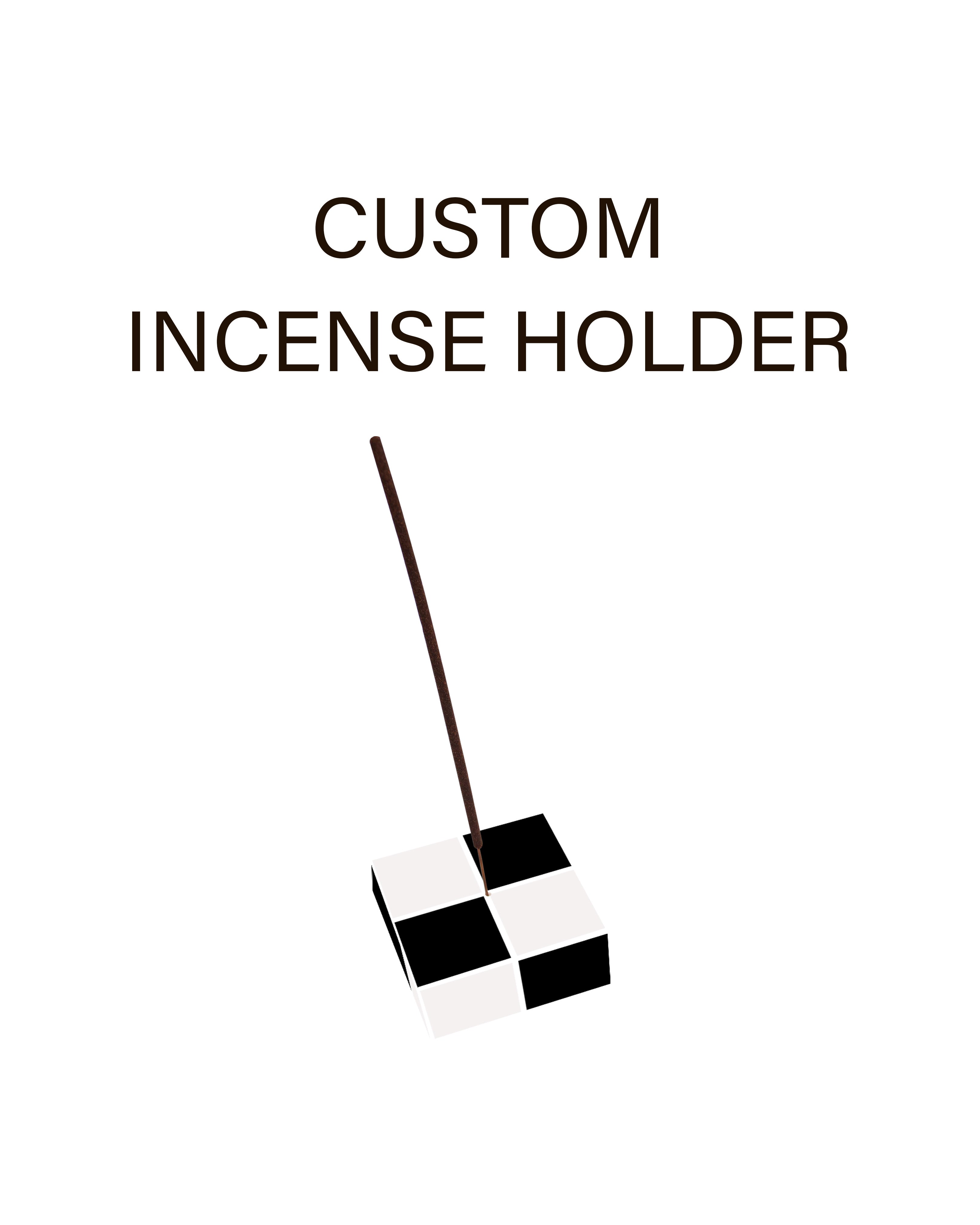 CUSTOM REQUEST - Incense Holder – Subtle Art Studios